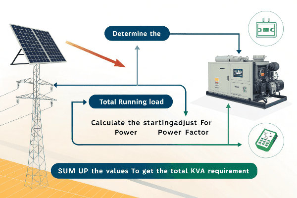 How can I calculate how many KVA generators I need? - H&C Diesel Generator Manufacture