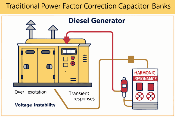 Why Do We Not Use a Capacitor Bank with a Diesel Generator? - H&C ...